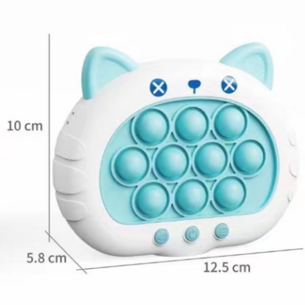 Science Toys Funny Quick Push Pop Game Bubble Popping Light Up Sensory ...