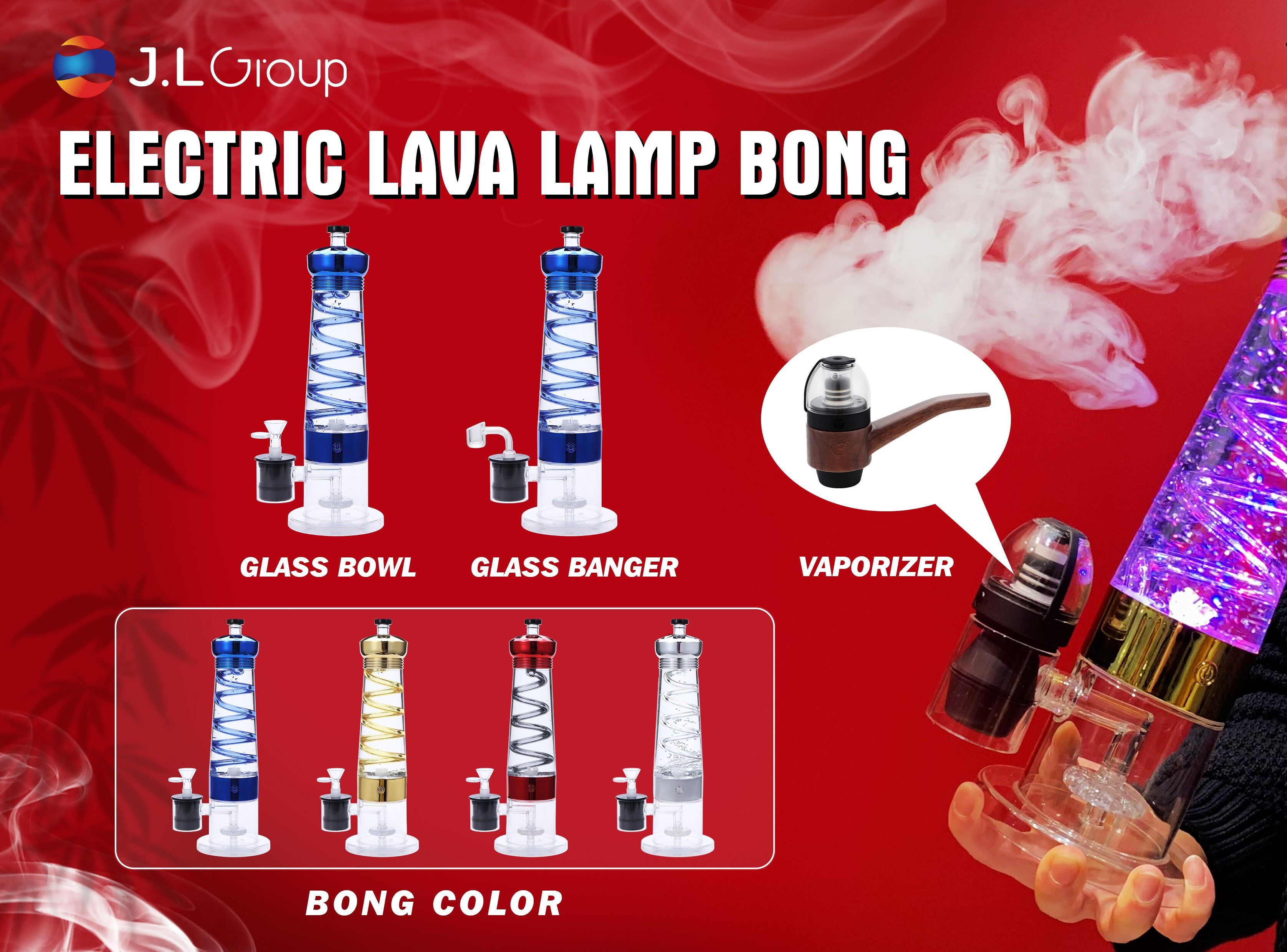 Buy China Wholesale Delta9 Colorful Glass Smoking Pipe Hookah Electric ...