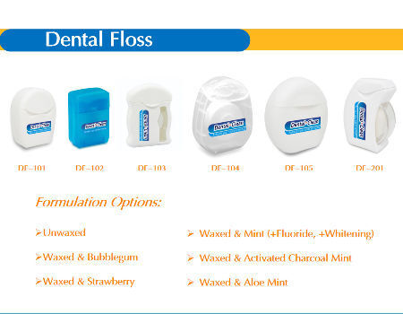 Buy Wholesale China 50m Waxed Dental Floss , Eco Friendly Packaging ...