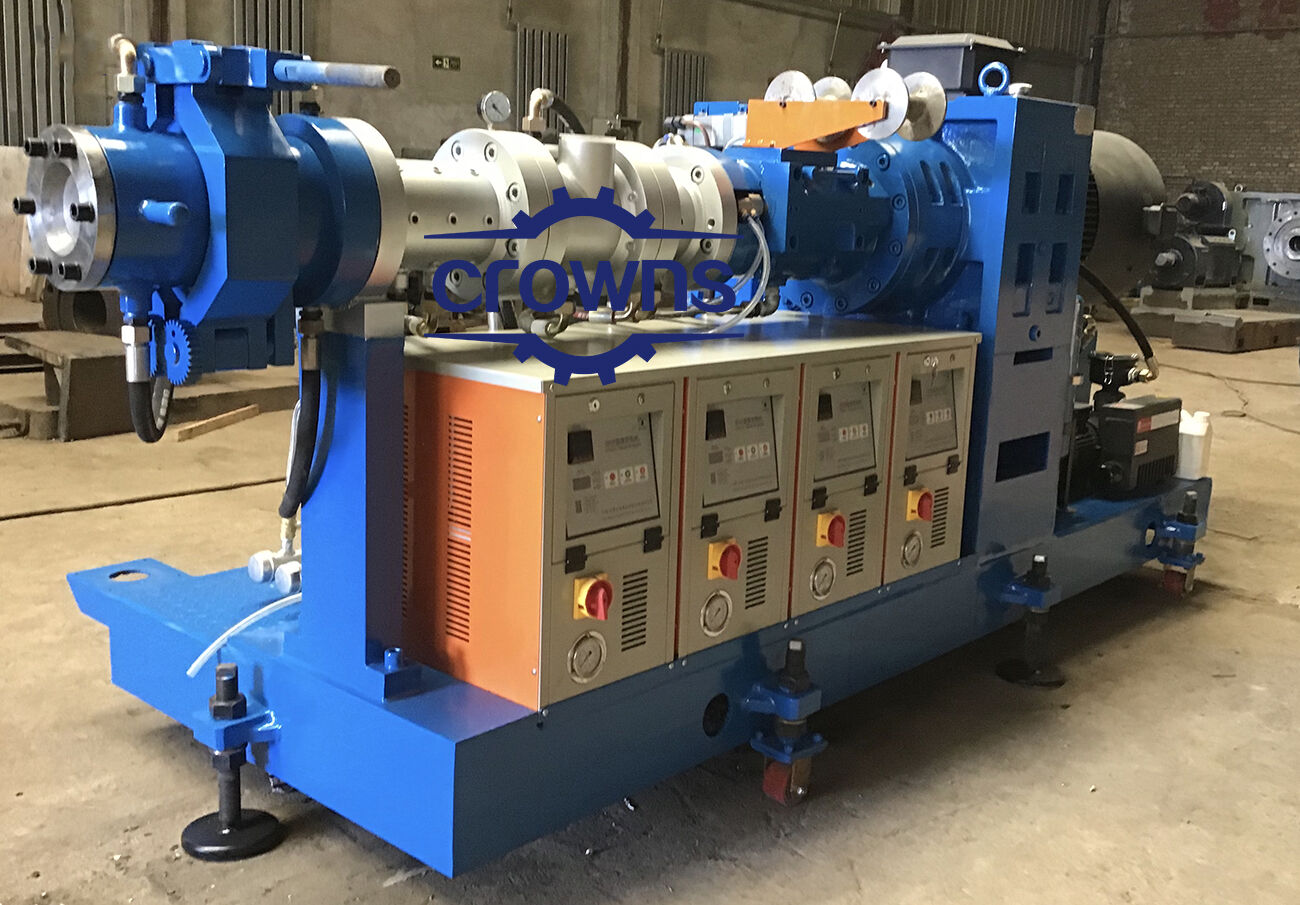 Xj-115/150/200 Hot Feeding Rubber Extruder/rubber Tube Extrusion ...