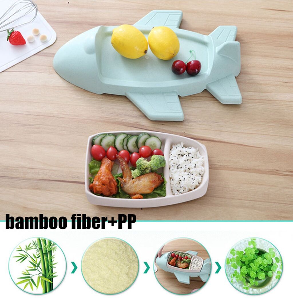 Buy China Wholesale Creative Cartoon Airplane Tableware Baby Dinner ...