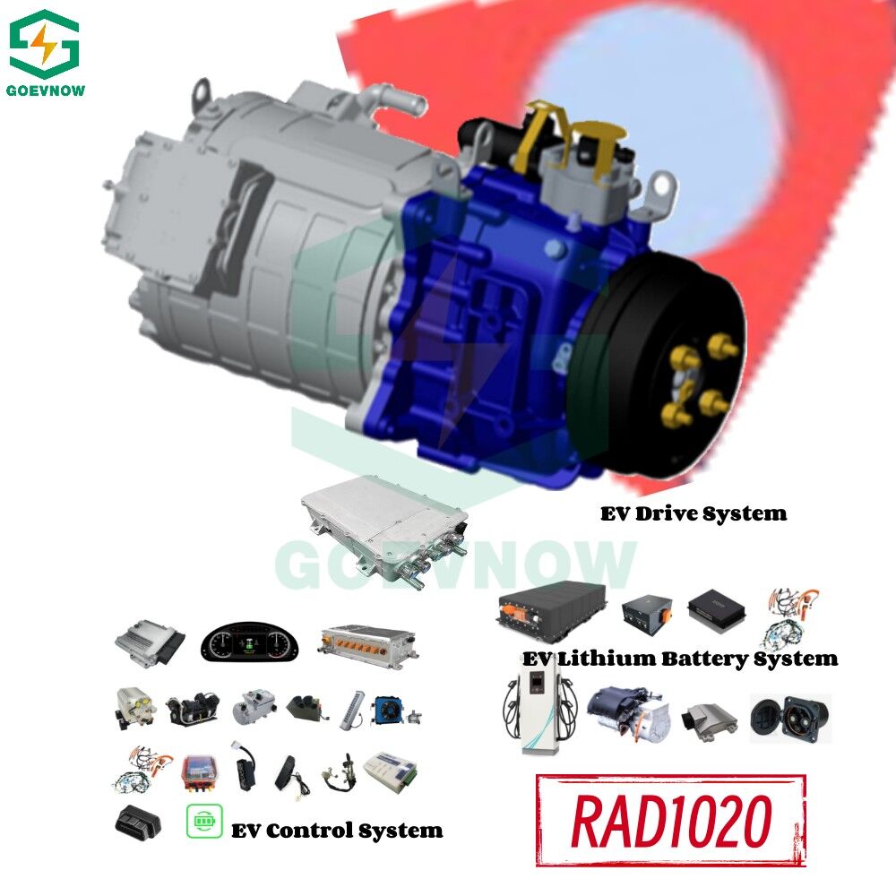 High Voltage Ev Differential Gearbox Motor For 4.5-6t Truck Rad1020 ...