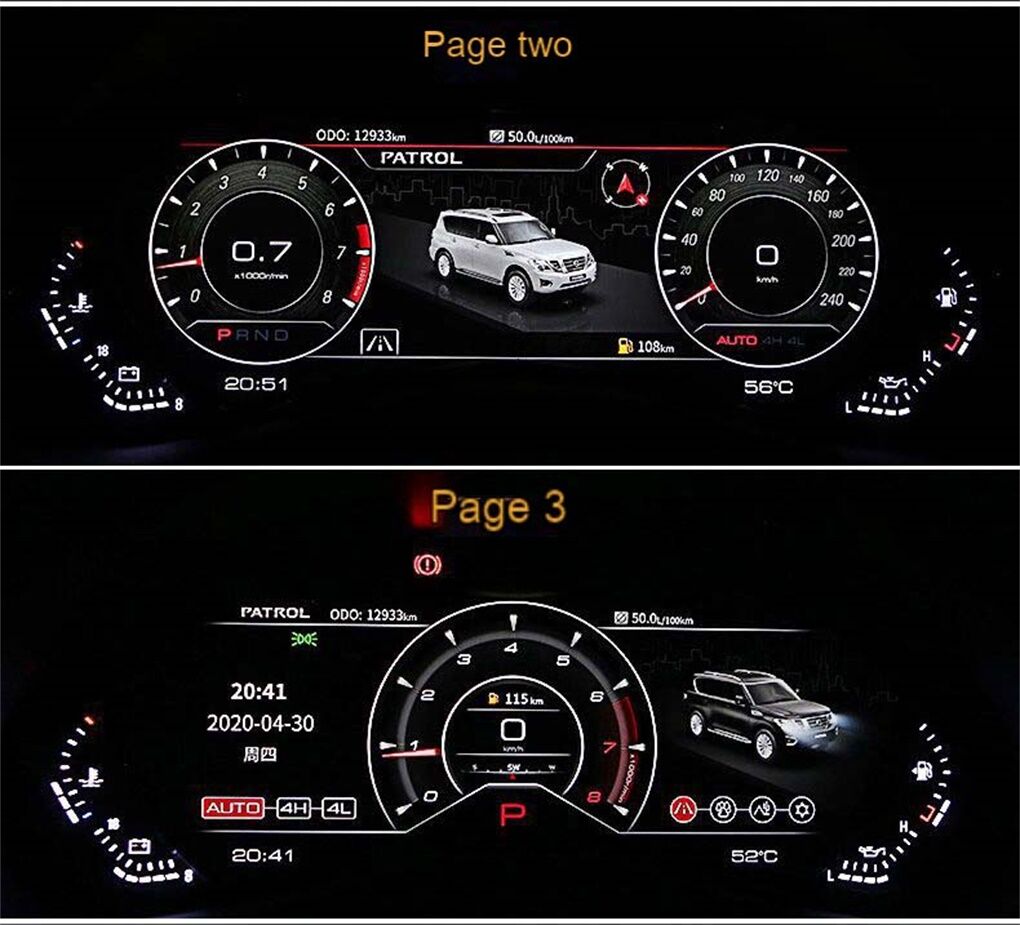 Factory Direct High Quality China Wholesale Car Digital Dashboard ...