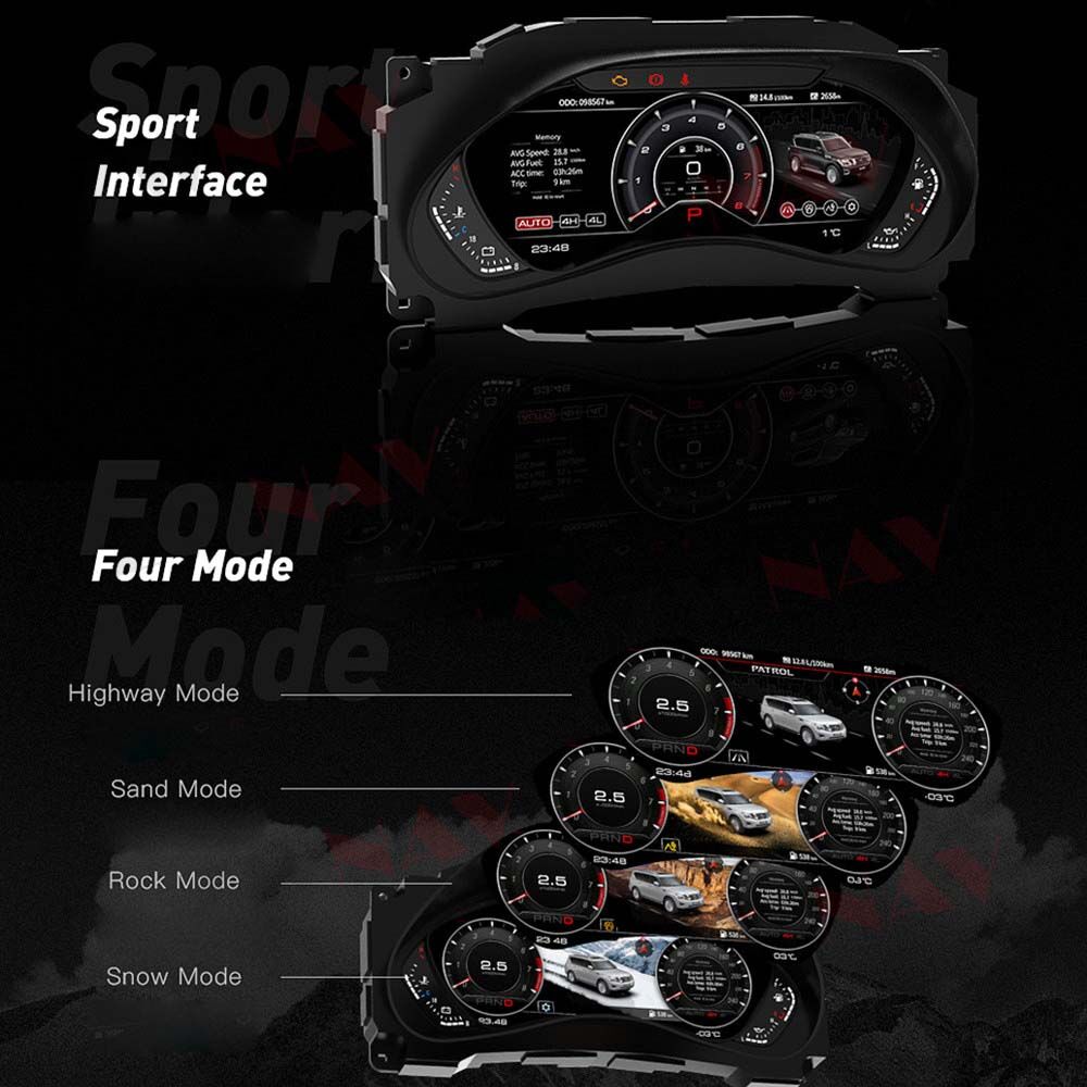 Factory Direct High Quality China Wholesale Car Digital Dashboard ...
