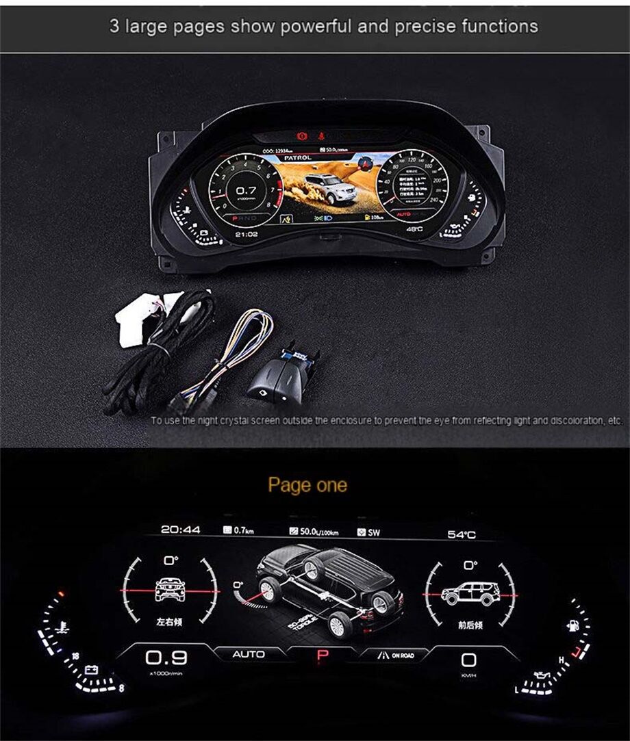 Factory Direct High Quality China Wholesale Car Digital Dashboard ...