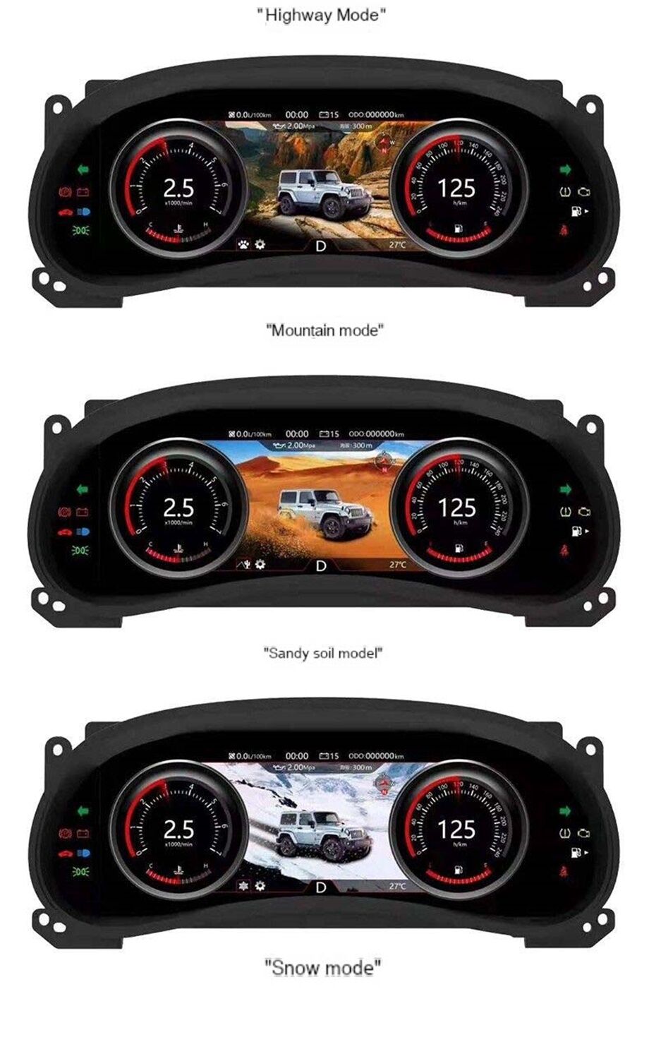 Factory Direct High Quality China Wholesale Car Digital Dashboard ...