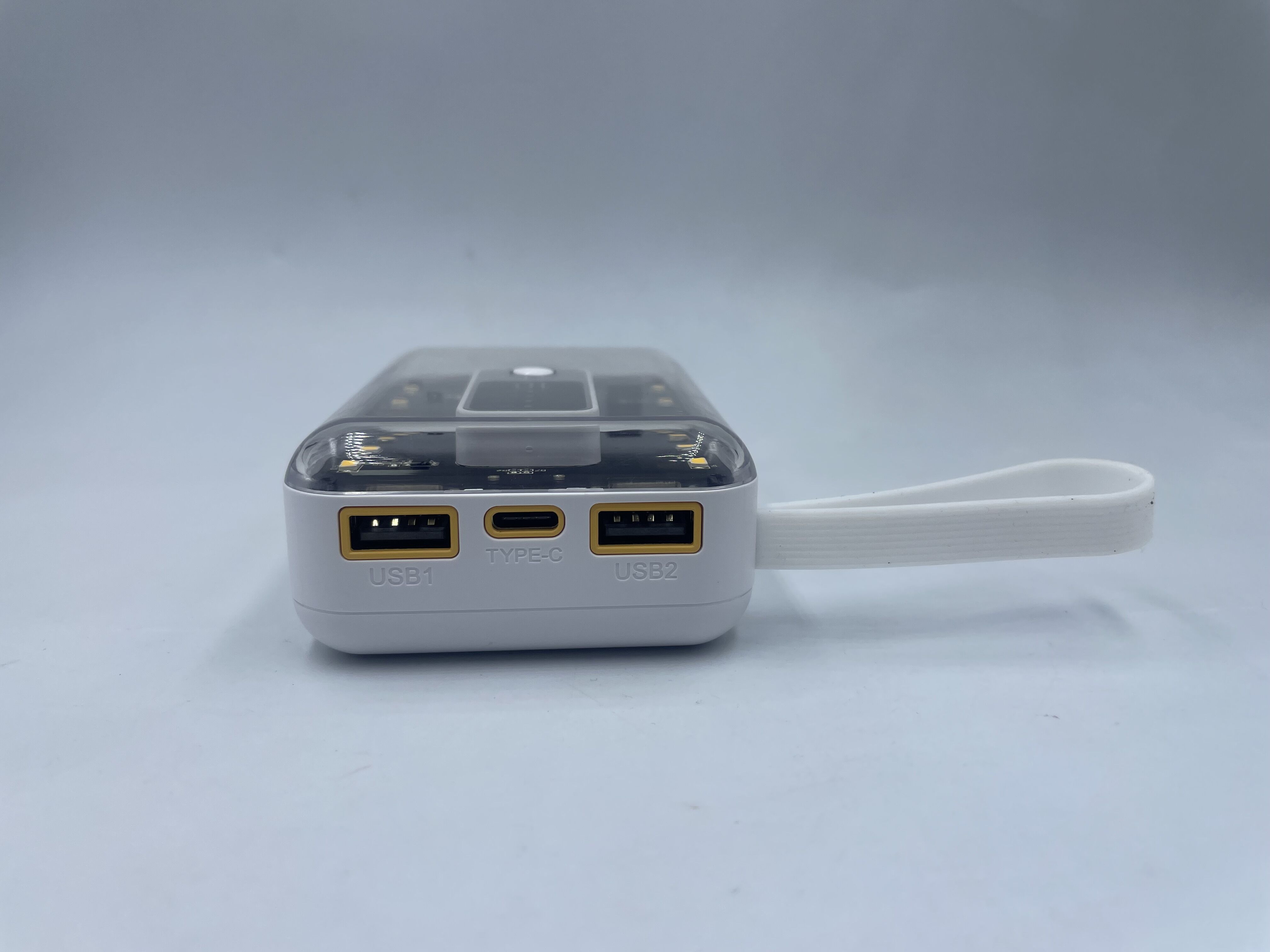 Buy Wholesale China New Transparent Digital Display 10000mah Power Bank ...