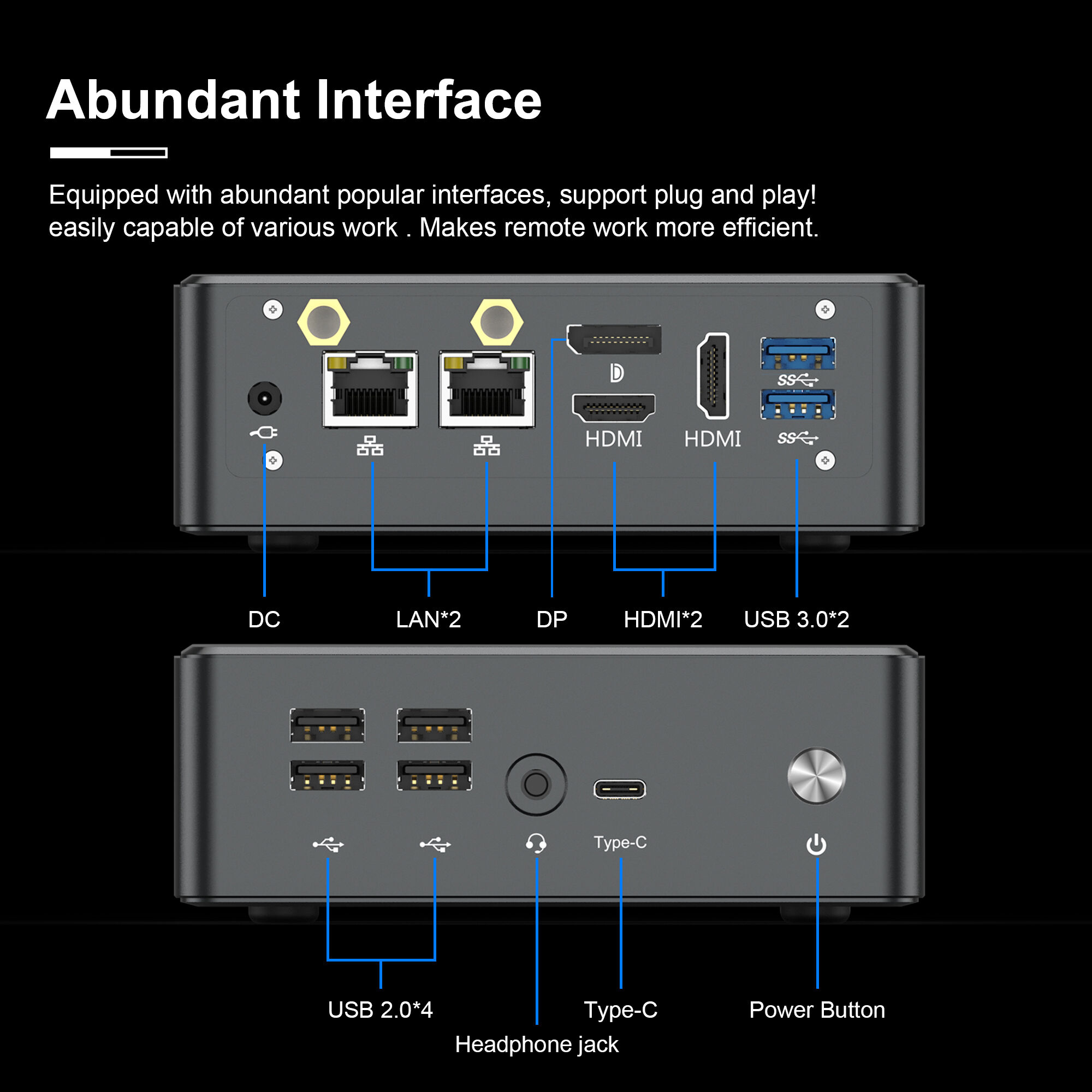 Bulk Buy China Wholesale Elebao Mpi12 12th I3-1215u I5-1235u I7-1255u Ddr4 64gb 4.2bt Dual Rj45 ...