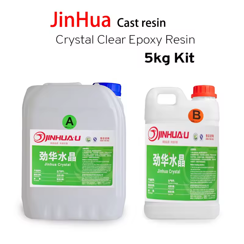 Epoxy Resin Transparent Crystal Clear 3d Art Deep Pouring & Potting ...