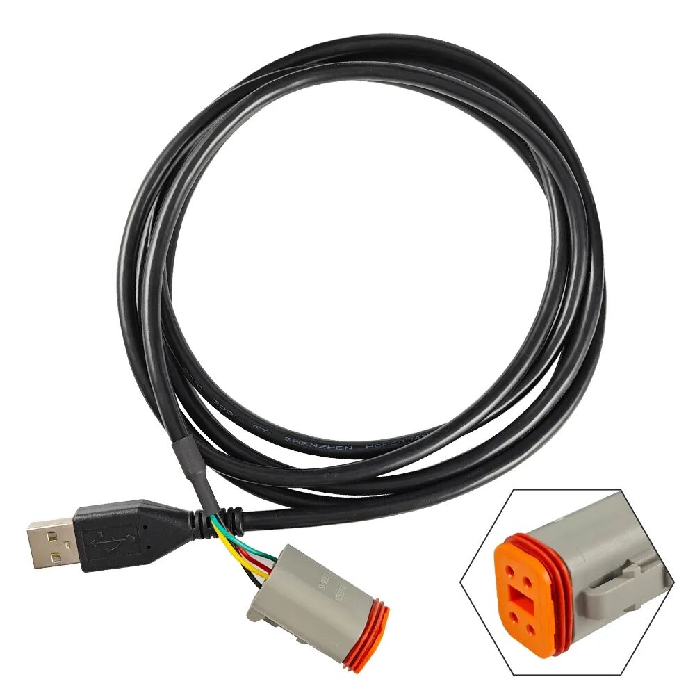 Custom Automotive Wiring Harness Dt06-4s To Usb Cable Assembly Dt ...