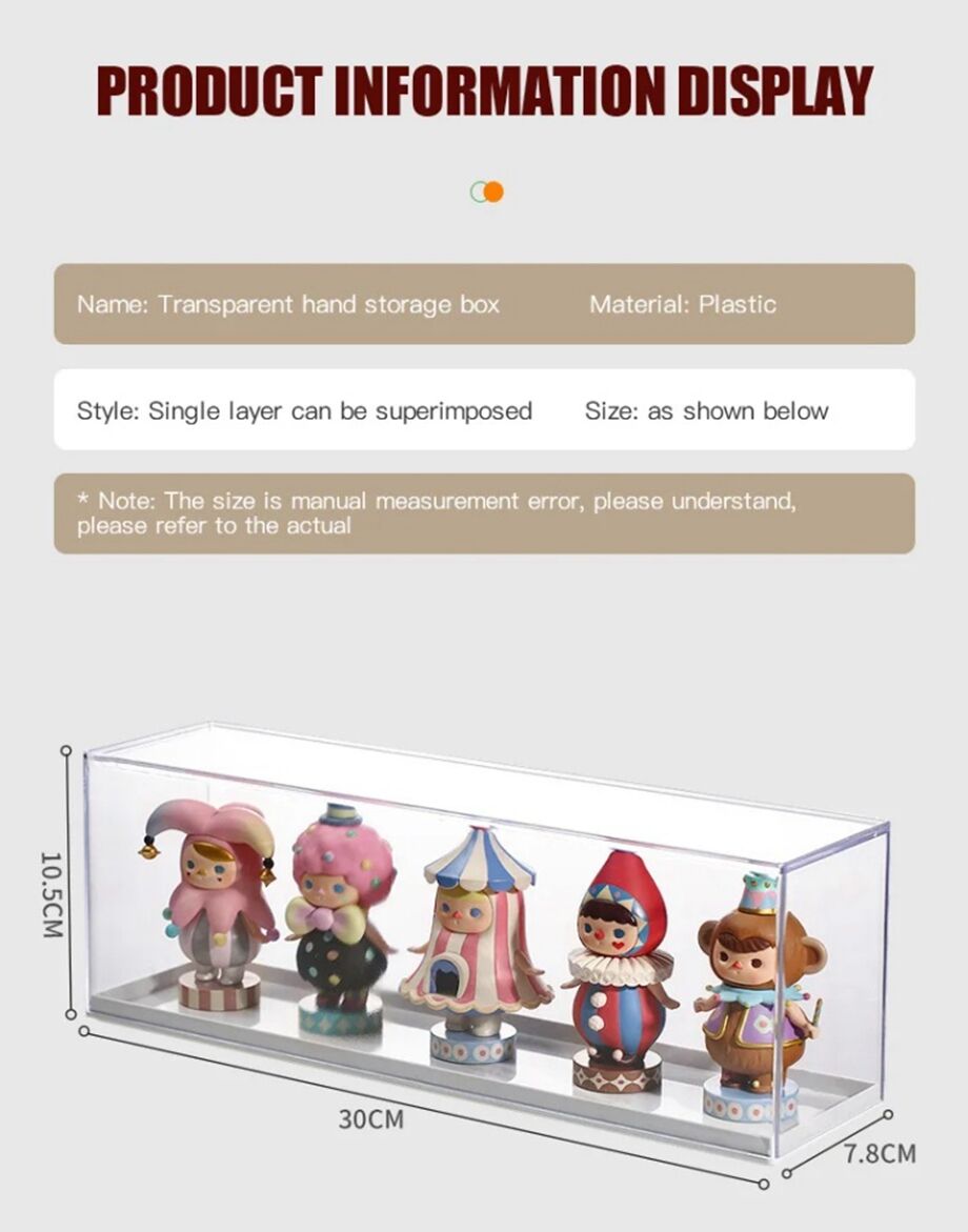 Buy Wholesale China Plastic Transparent Toy Storage Box Transparent ...