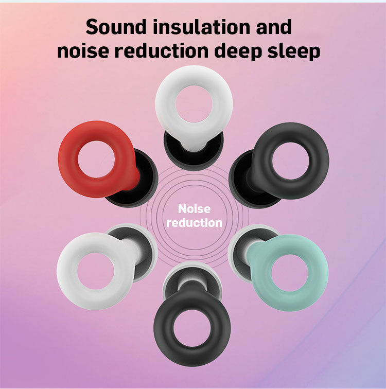 Wholesale Ear Plugs Customized Noise Reduction Swimming Anti-noise ...