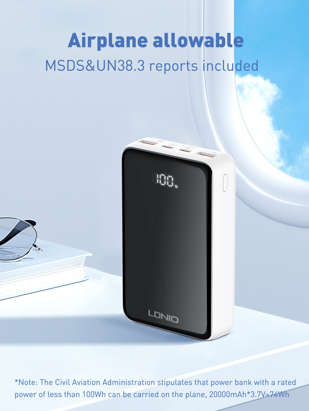 Buy Wholesale China Ldnio Pq18 High-speed Charging 20000mah Portable ...