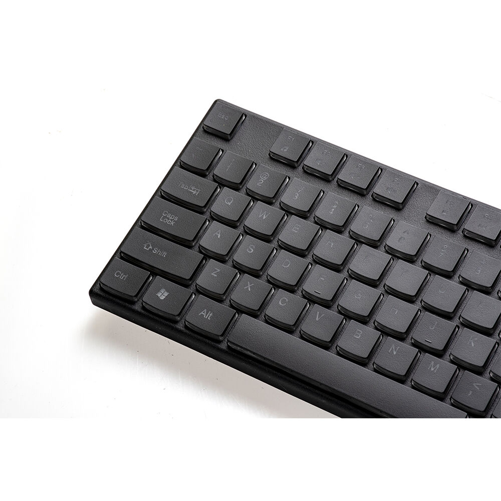 Full Black Slim Model Bst-858a Wired Usb Port 104 Keys Chocolate ...