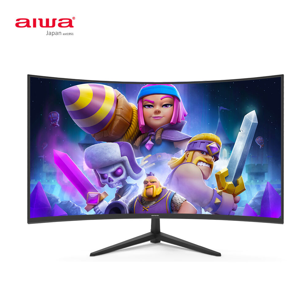 Npc Factory 27" Curved Gaming Monitor 100hz 165hz 240hz 1ms Slim ...