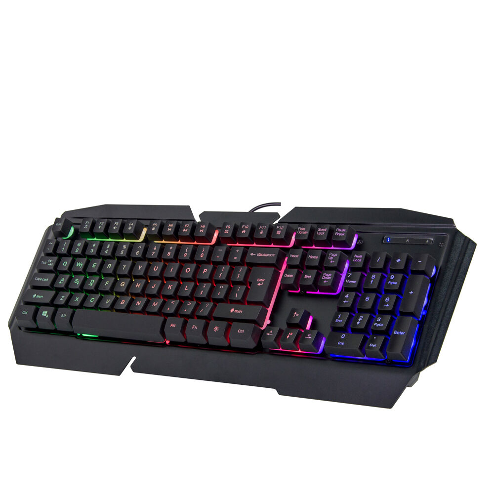 Factory Price Bst-824 Wired Usb Port Metal Top Cover Backlight Keyboard ...