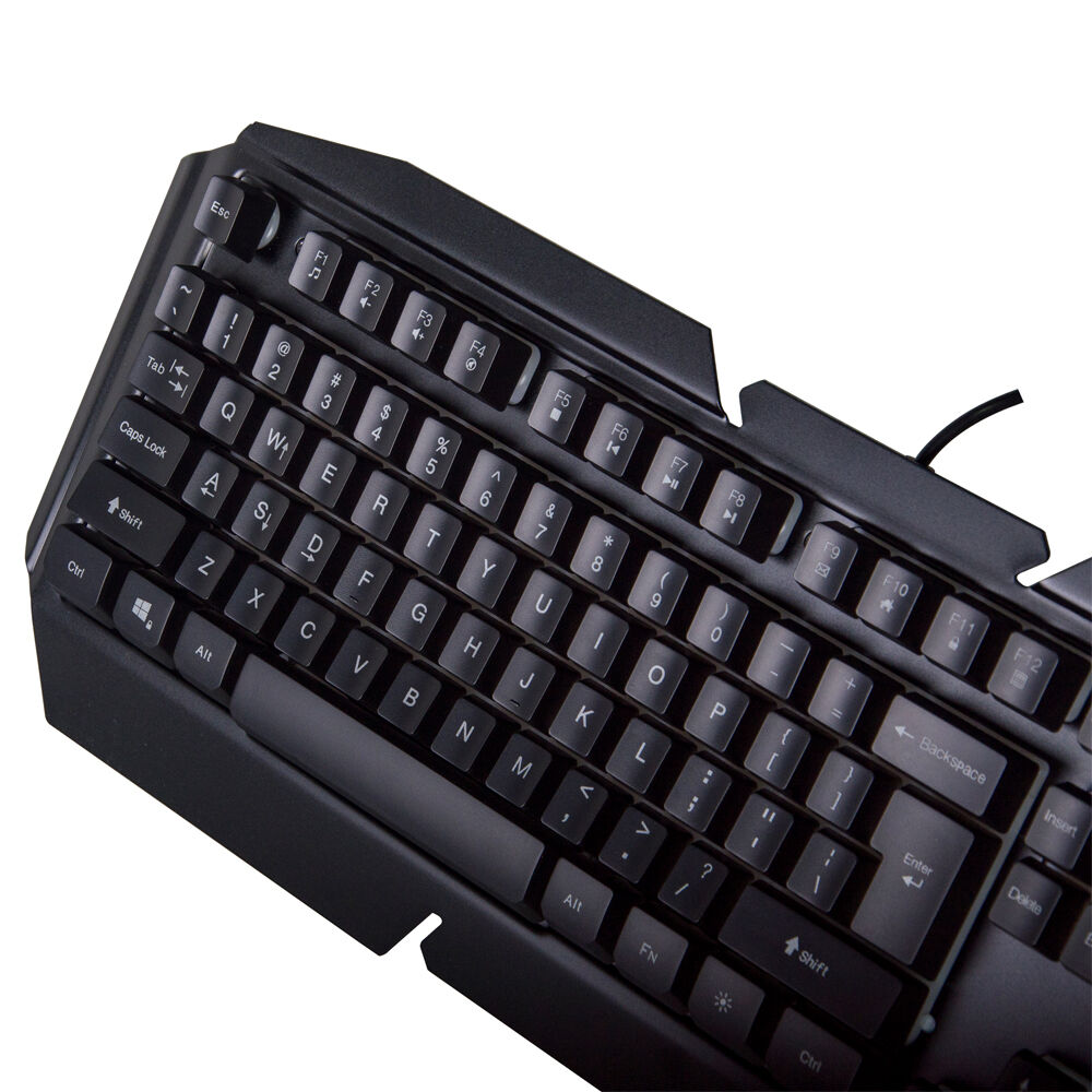 Factory Price Bst-824 Wired Usb Port Metal Top Cover Backlight Keyboard ...