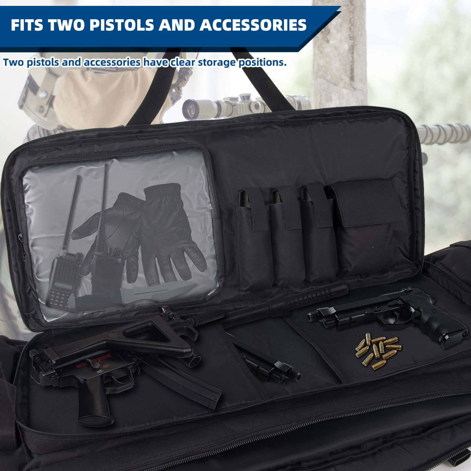 Buy Wholesale China Rifle Bag, Tactical Long Rifle Backpack, Portable ...