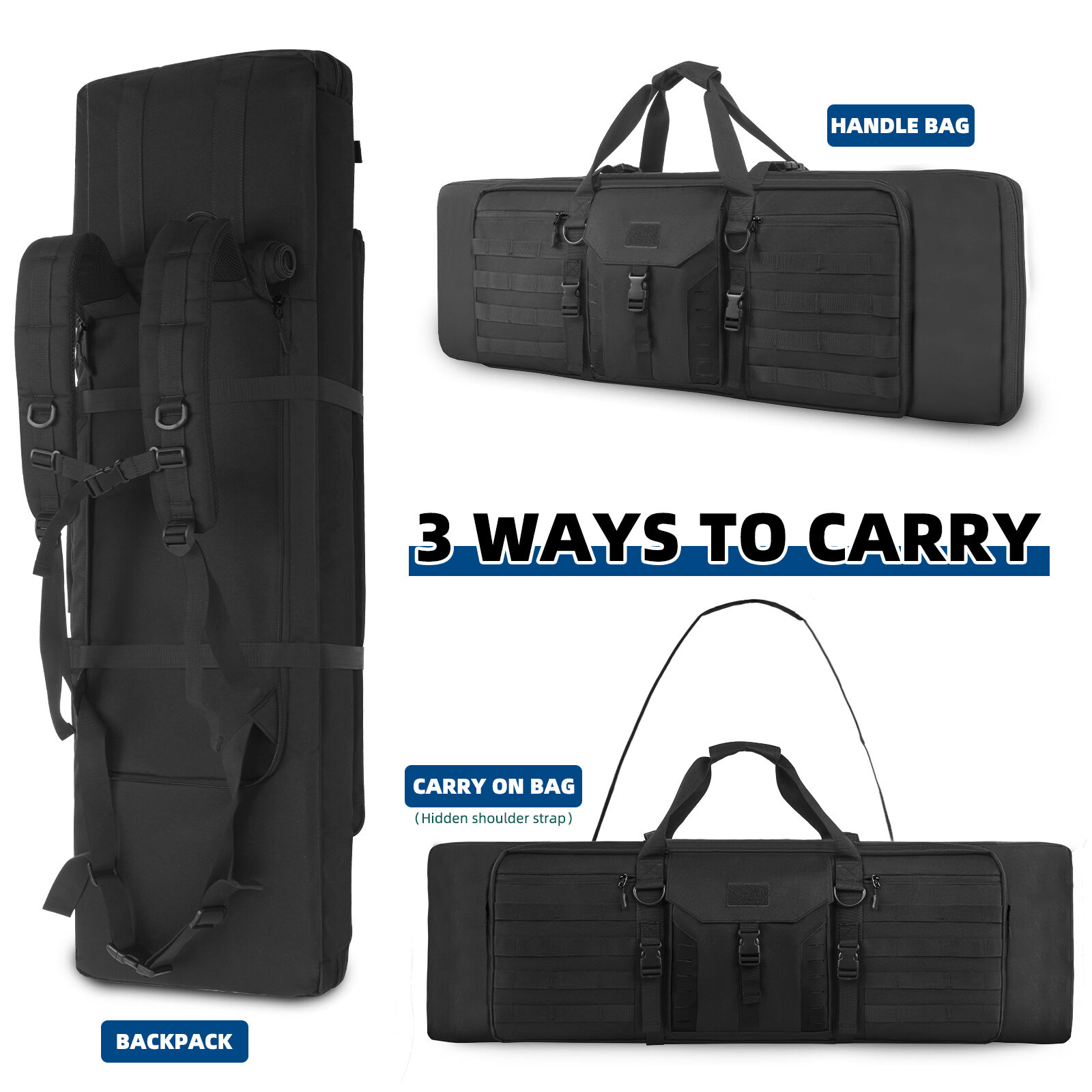 Buy Wholesale China Rifle Bag, Tactical Long Rifle Backpack, Portable ...