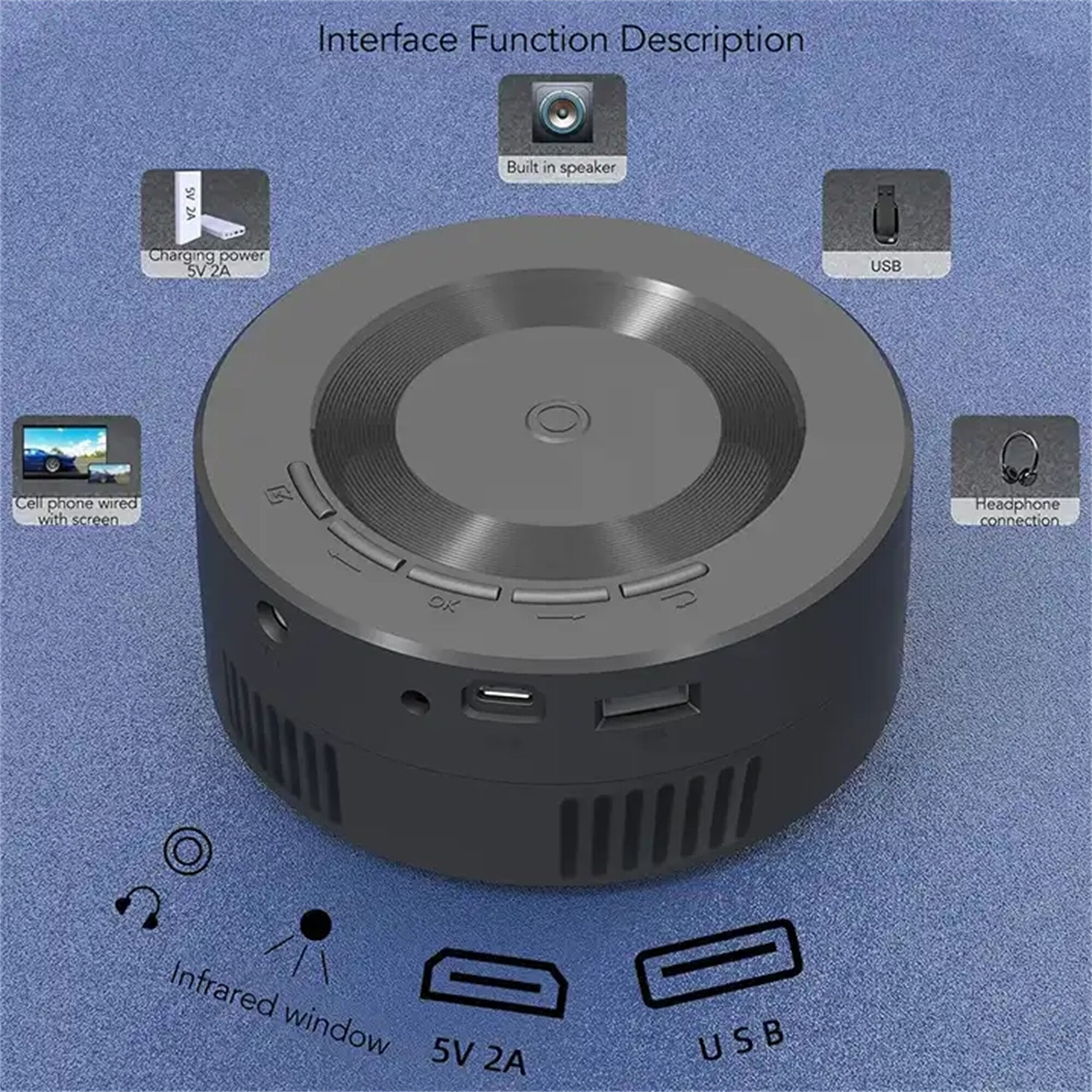 Buy China Wholesale Good Price Of New Design Mirroring Projector Mini ...