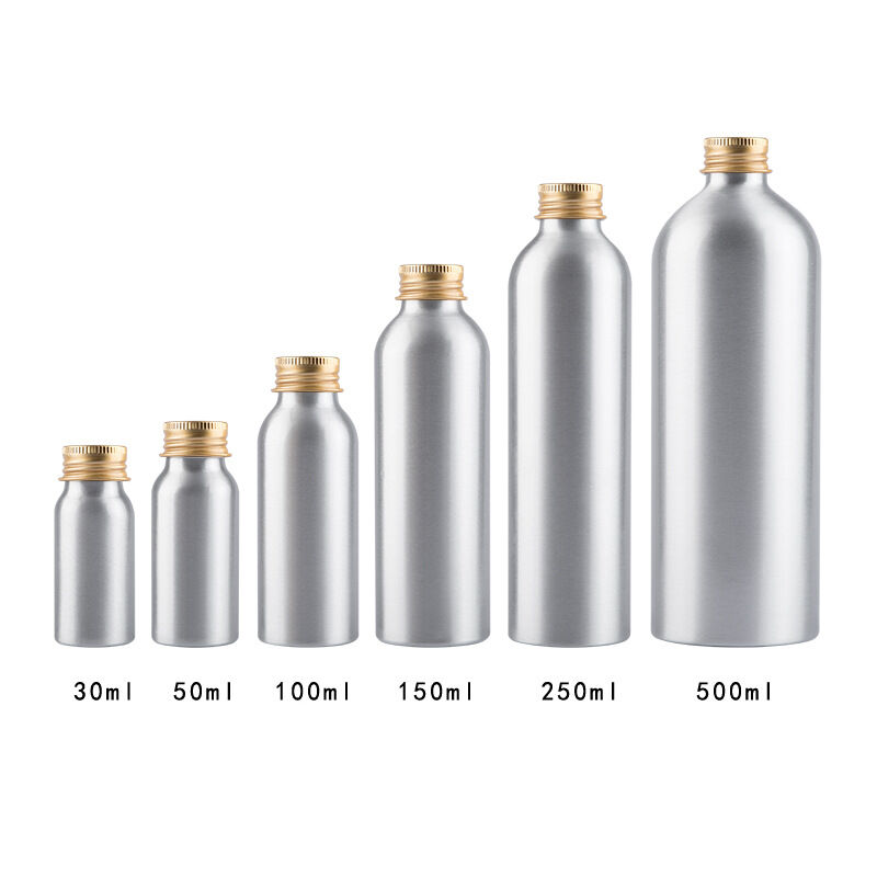 Factory Direct Sale Washable 30ml 50ml 100ml 150ml 250ml Metal Bottle ...
