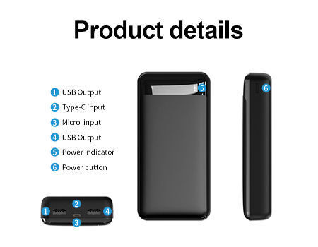 Hot Selling Power Banks 20000 Mini Powerbanks Double Usb Power Bank ...