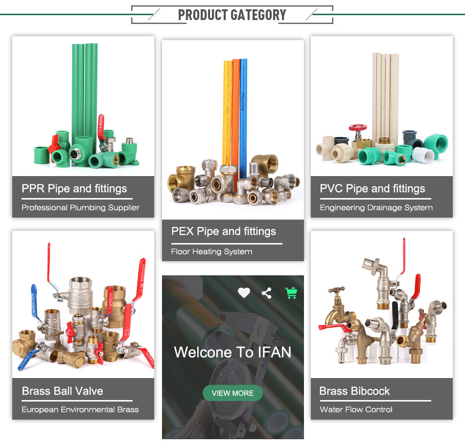 Ifan China High Quality Factory Wholesale Ppr Pipe Fitting 20mm-63mm ...