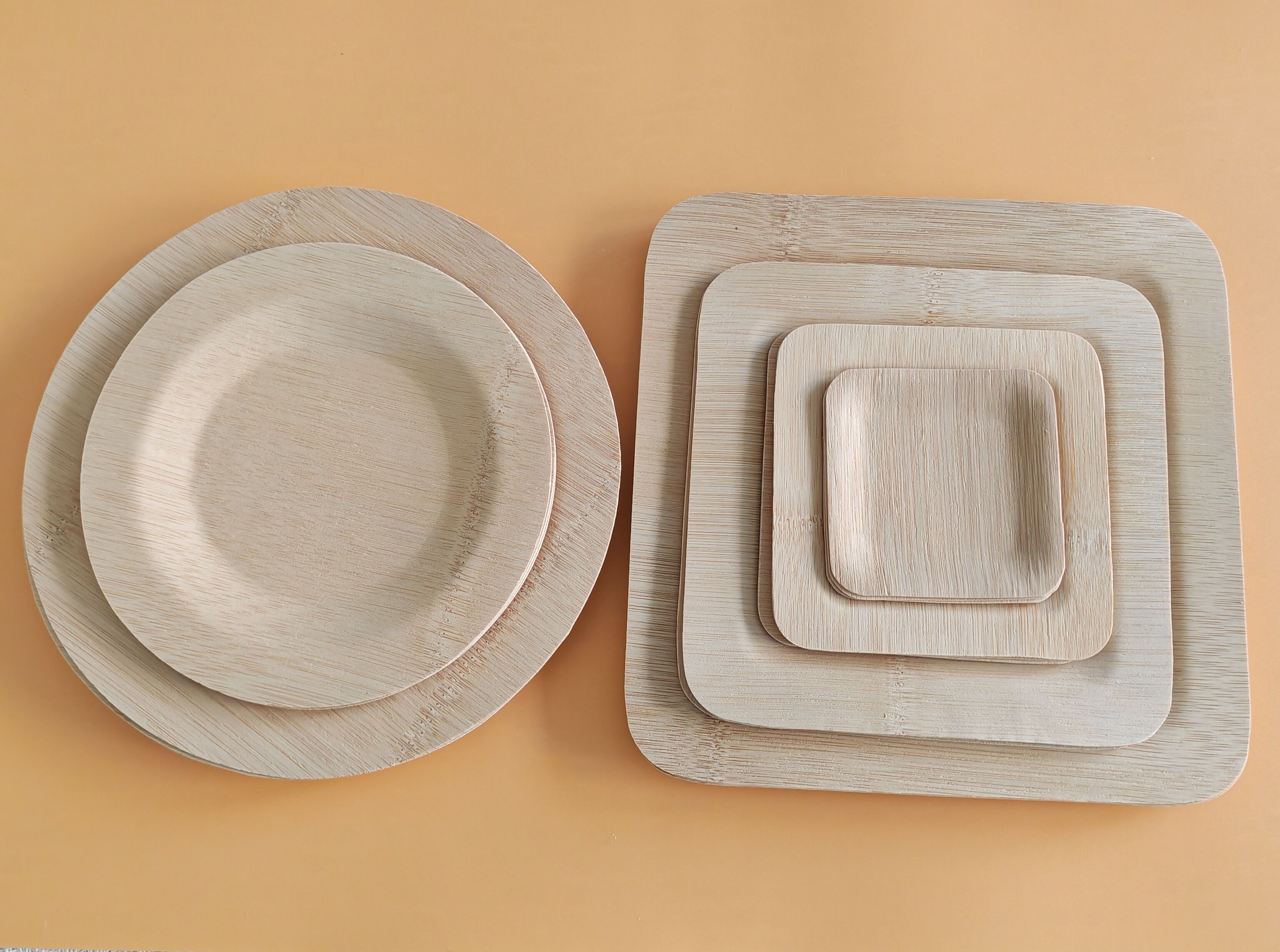 Buy Wholesale China Creativity Disposable Square Bamboo Plate ...