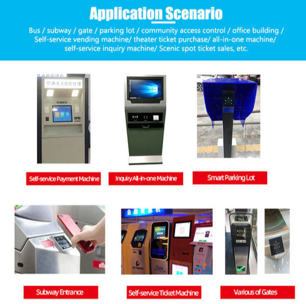 Rs232 2d Qr Barcode Scanner Fxed Mount Reader Module For Self-service ...