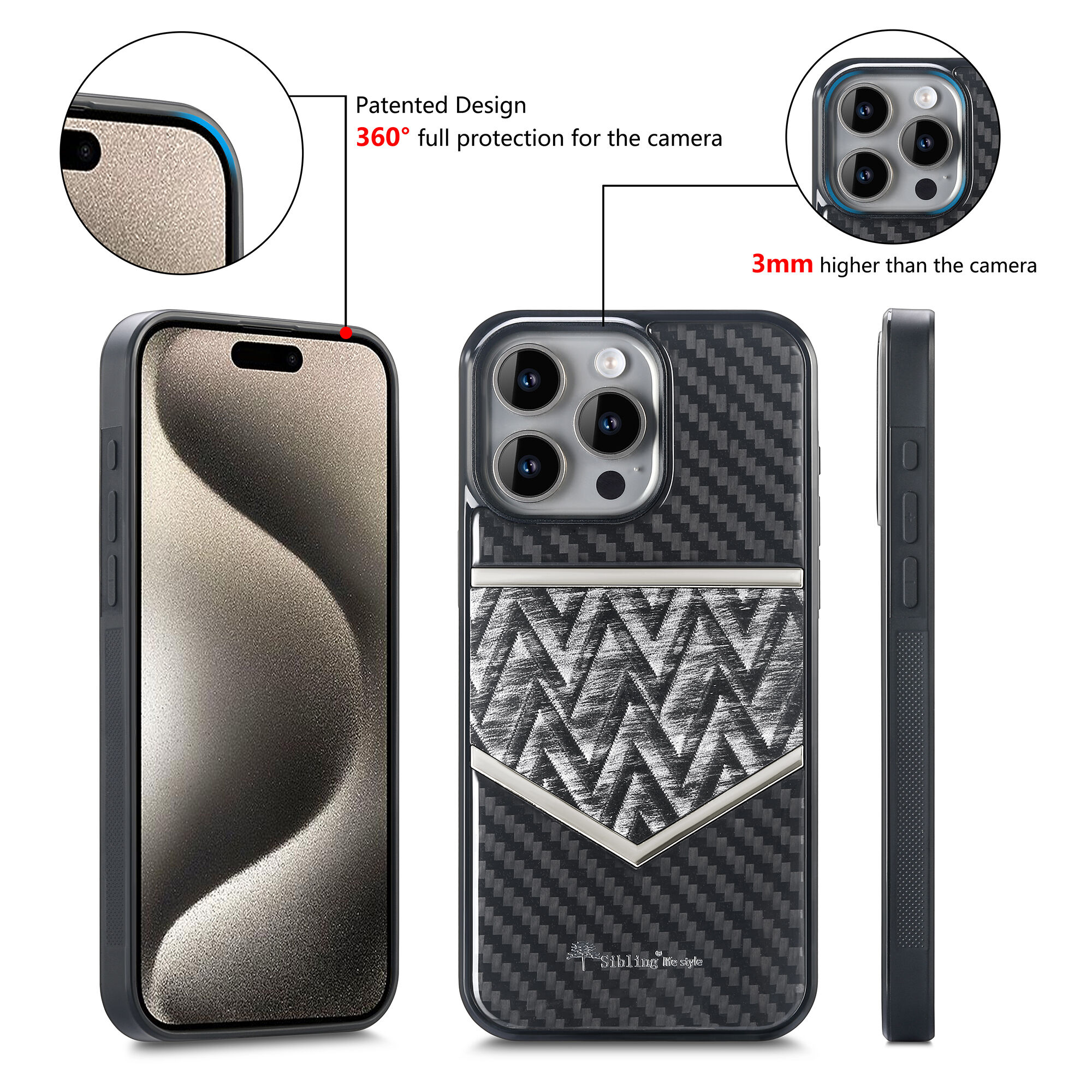Buy Wholesale China Oem Carbon Fiber Mobile Phone Cases Coverblue ...