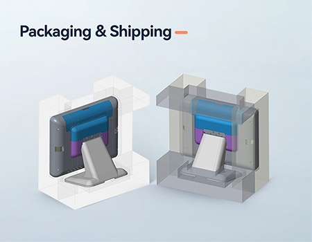 15 Inch Pos Computer Machine Pos System For Restaurants Retail With 3 ...