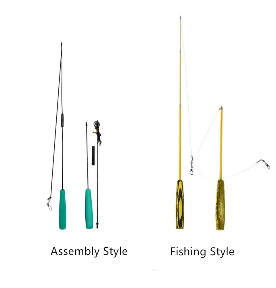 Buy Wholesale China Hot-selling Cat Toy Two-section Cat-stick Diy Set ...