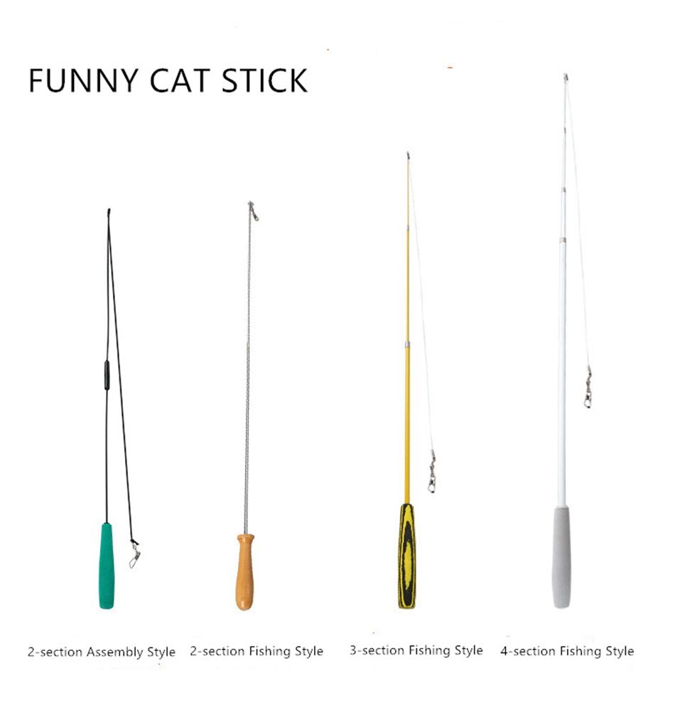Buy Wholesale China Hot-selling Cat Toy Two-section Cat-stick Diy Set ...