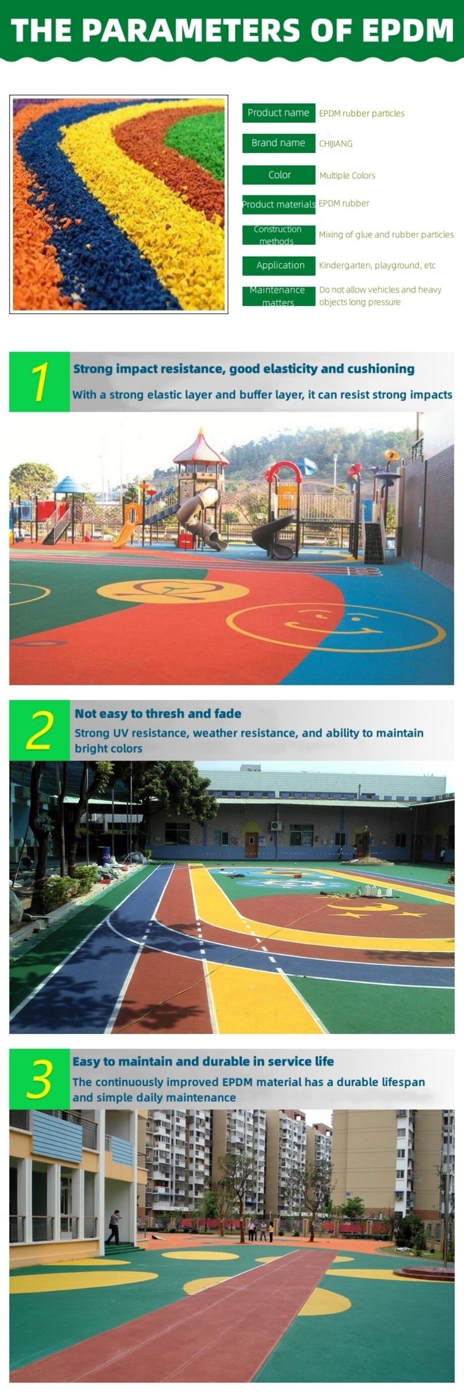 Best Price Epdm Rubber Pellets/playground Surface Rubber - China ...