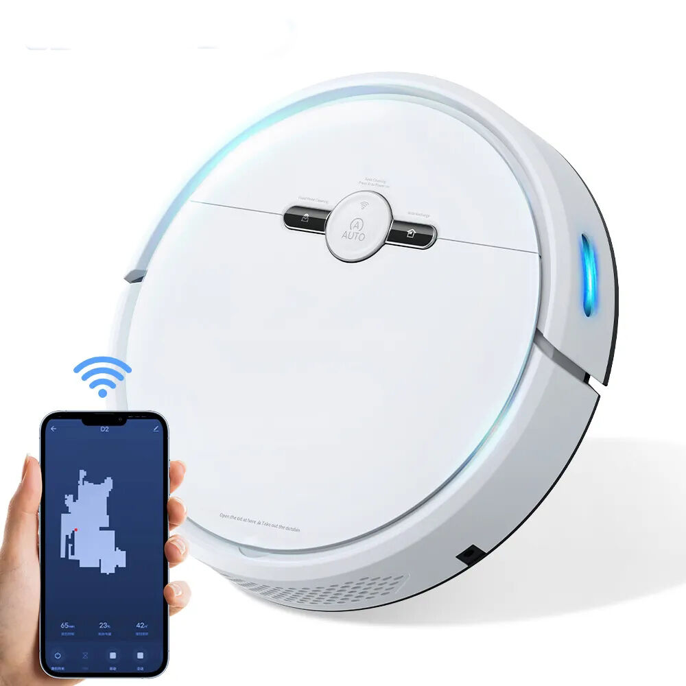 Tuya App Smart Floor Vacuum Cleaner Robot Automatic Mopping Electric ...
