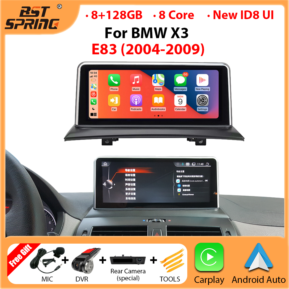 Autoradio Carplay Android 10.25/12.3 Inch Car Multimedia Player For Bmw ...