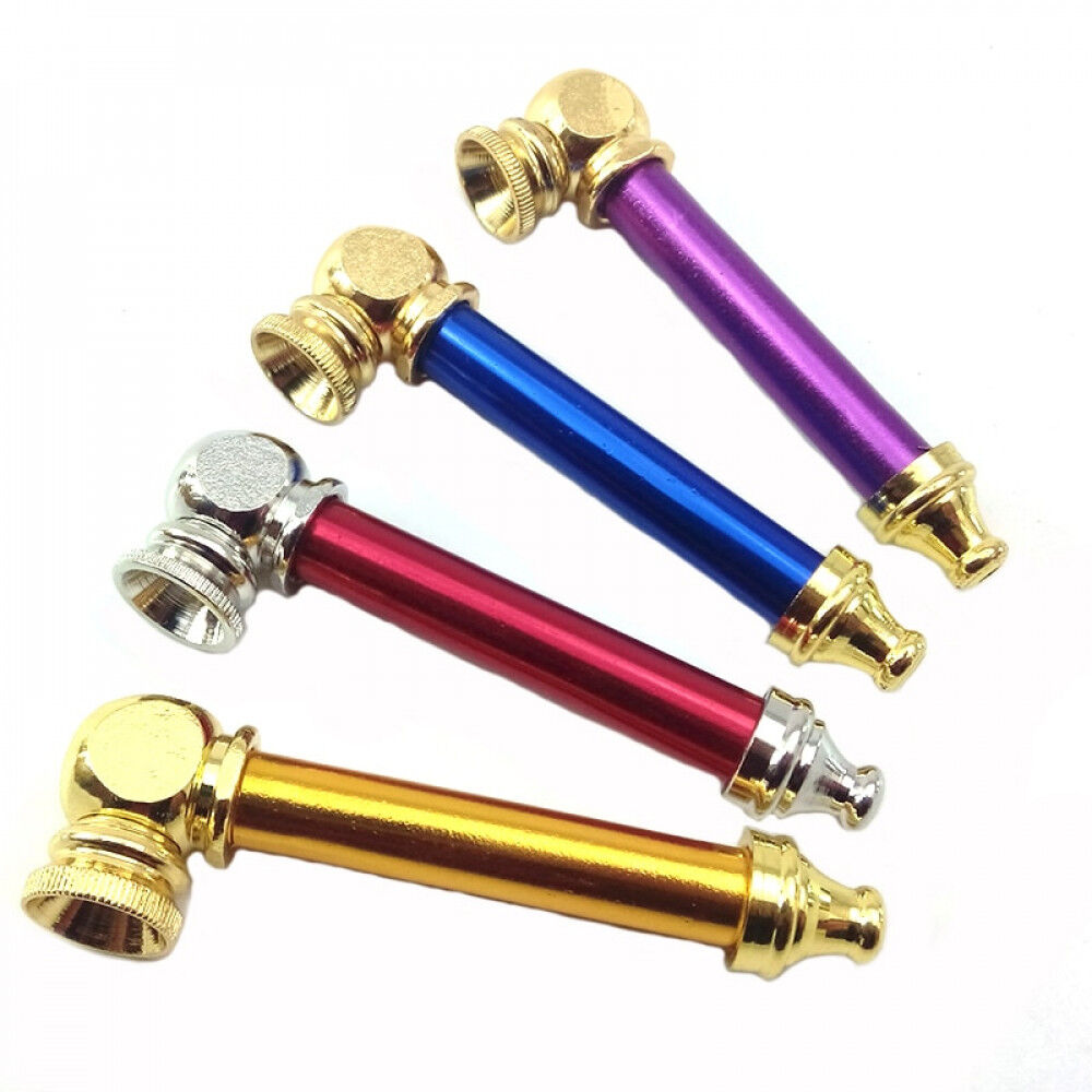 Wholesale Different Size Multi Colors Metal Brass Smoking Pipe Weed ...