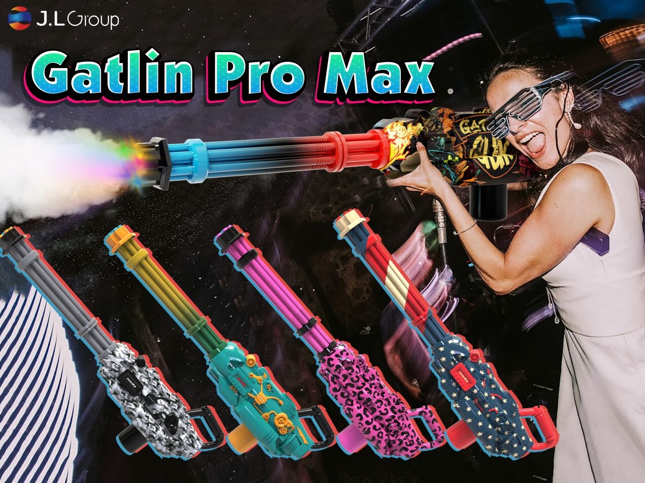 2024 Wholesale Price Gatlin Pro Max Smoke Gun For Smoking Weed Bong In ...