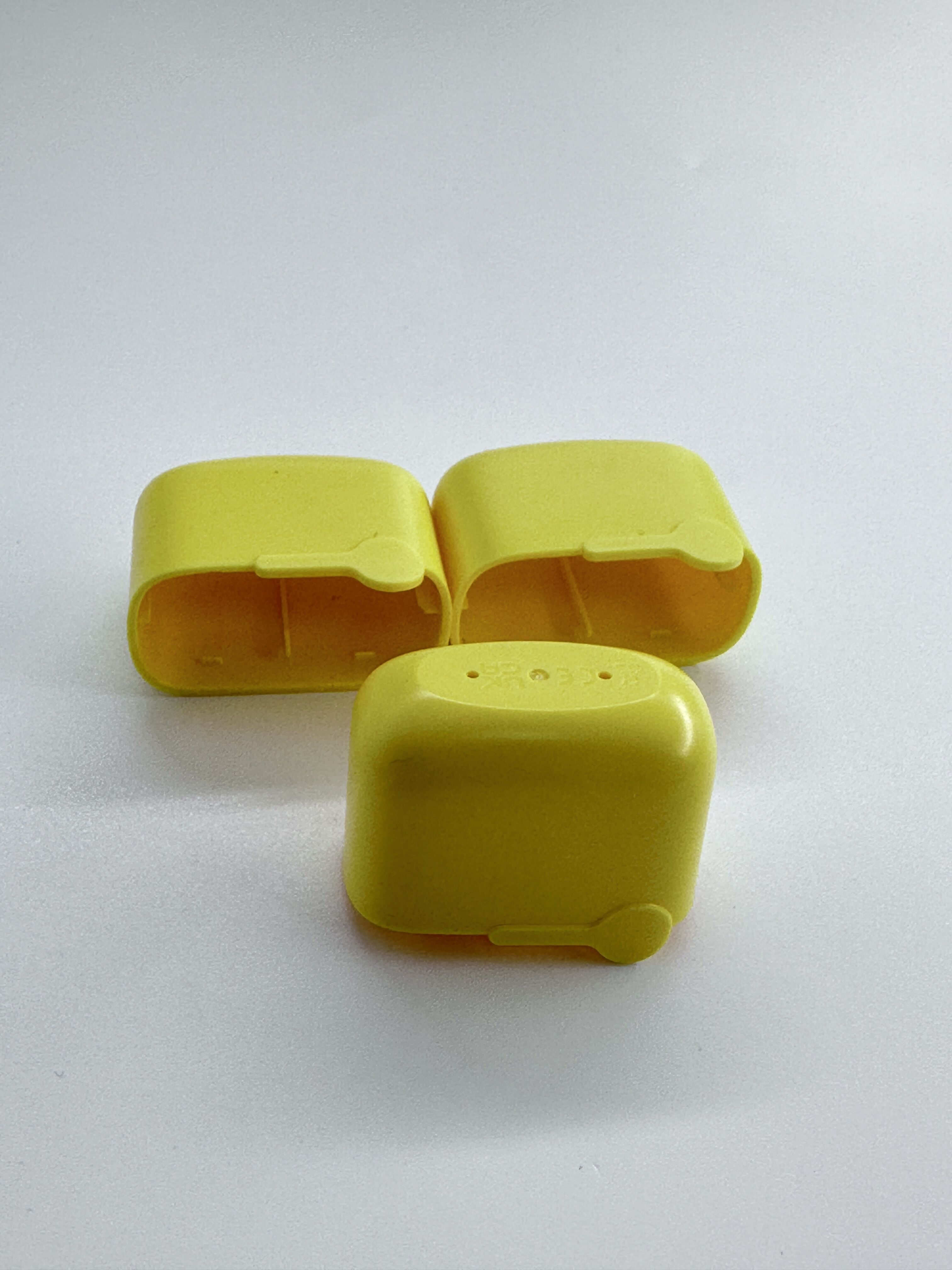 Manufacture Customized Yellow Color Plastic Components For - China ...