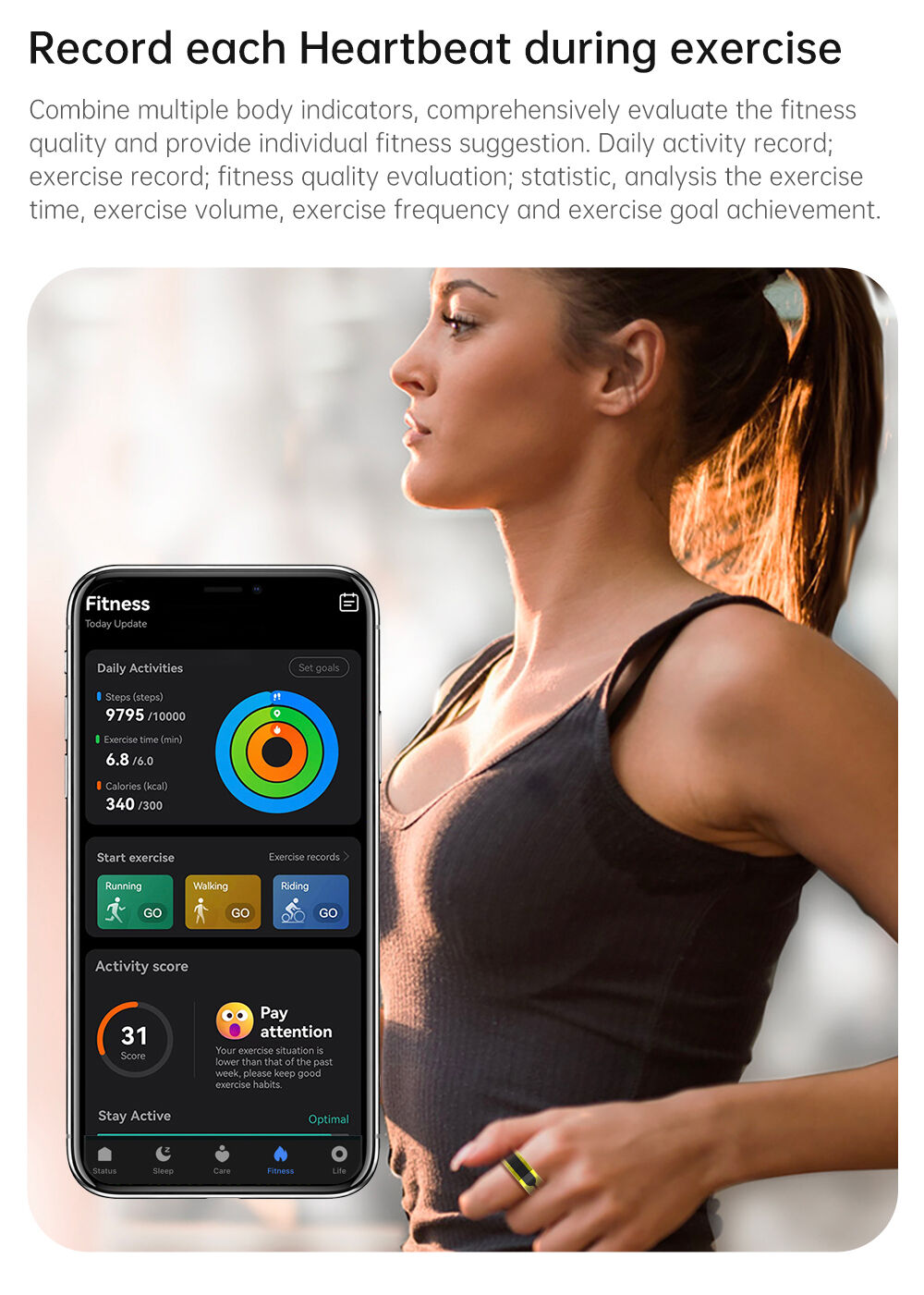 Buy Wholesale China Manufacturer Eiot Smart Ring(sleep/ Heart Rate ...