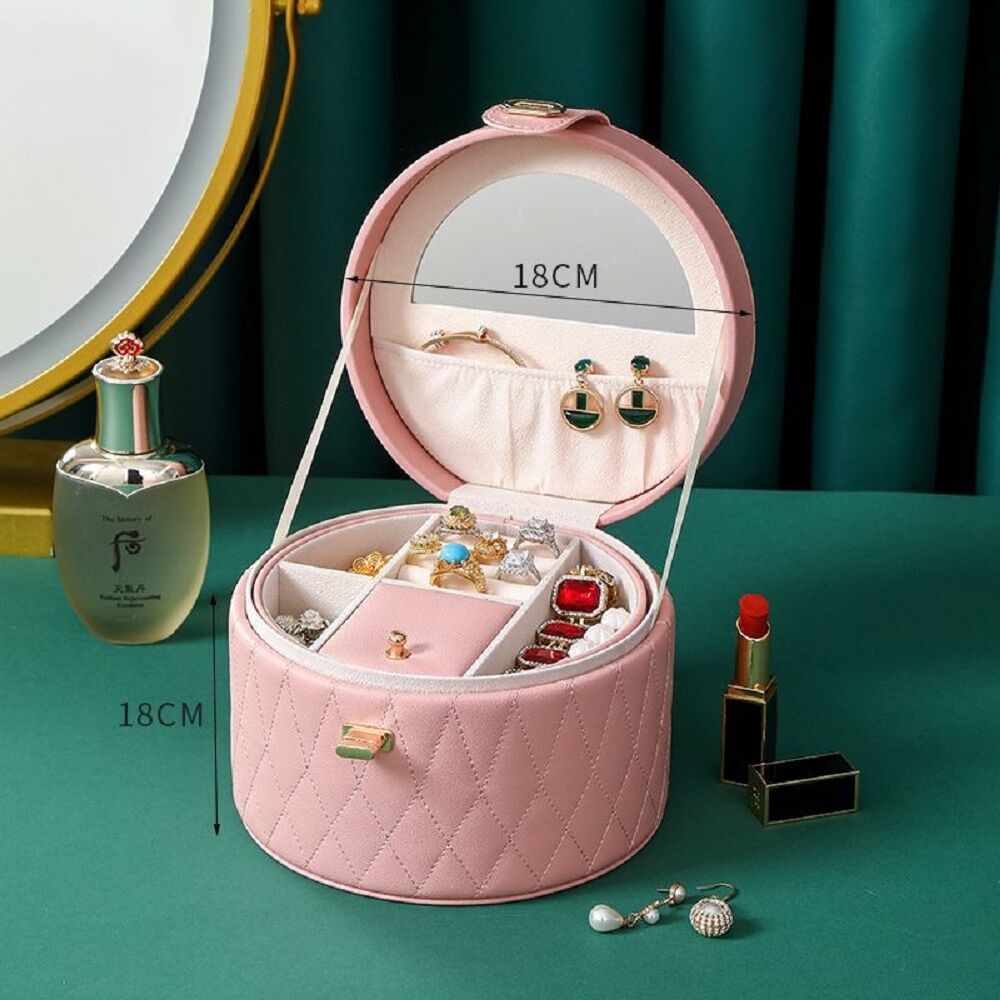 Buy Wholesale China Wholesale Custom Pu Leather Round Jewelry ...