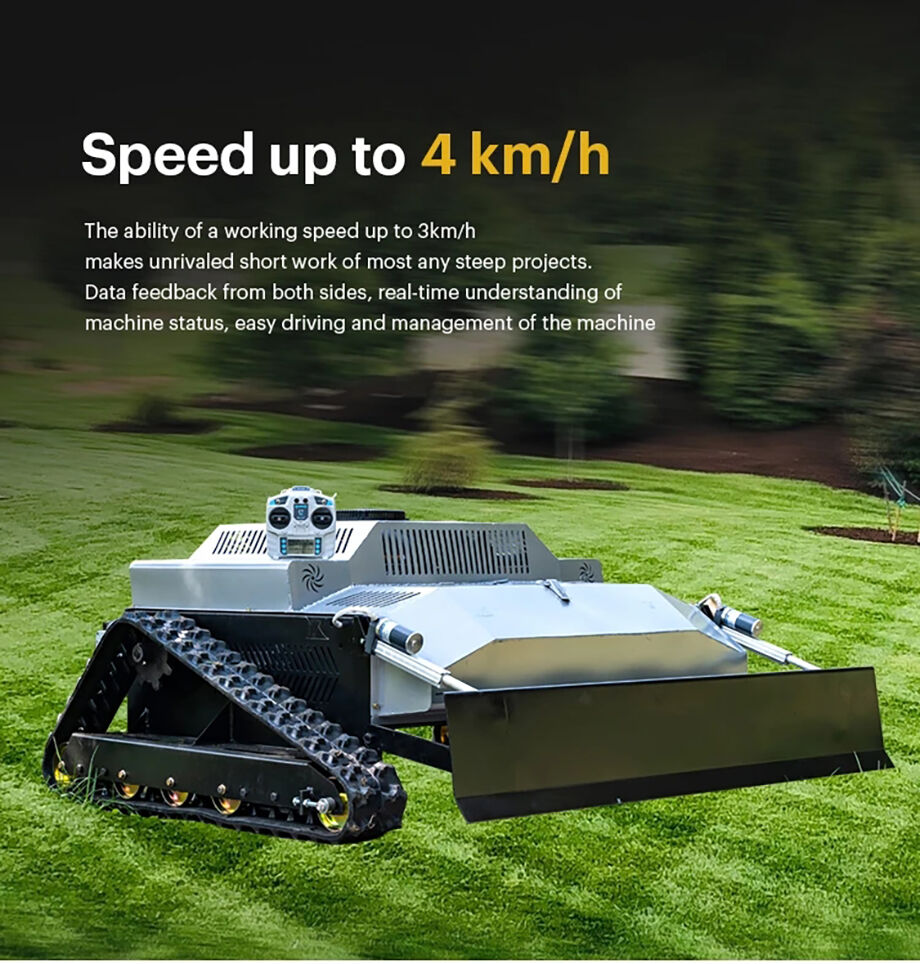 Buy Wholesale China Remote Control Orchard Lawn Weeder River Embankment ...