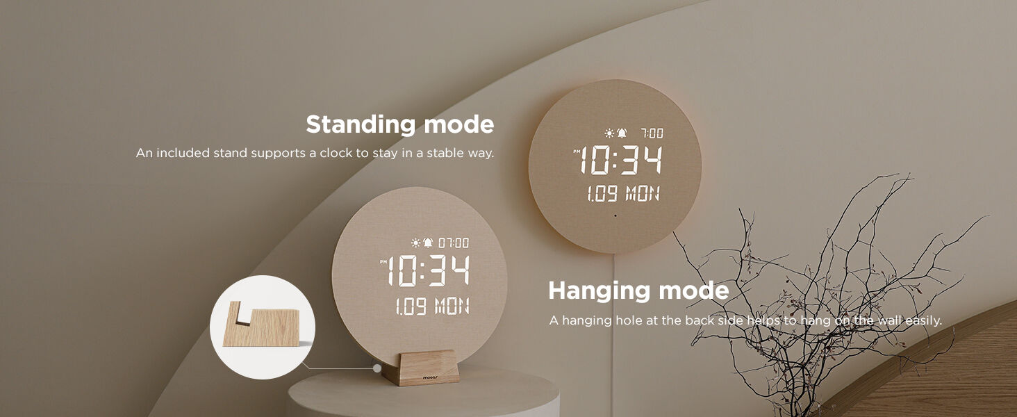 Factory Direct High Quality South Korea Wholesale Full Moon Led Wood ...