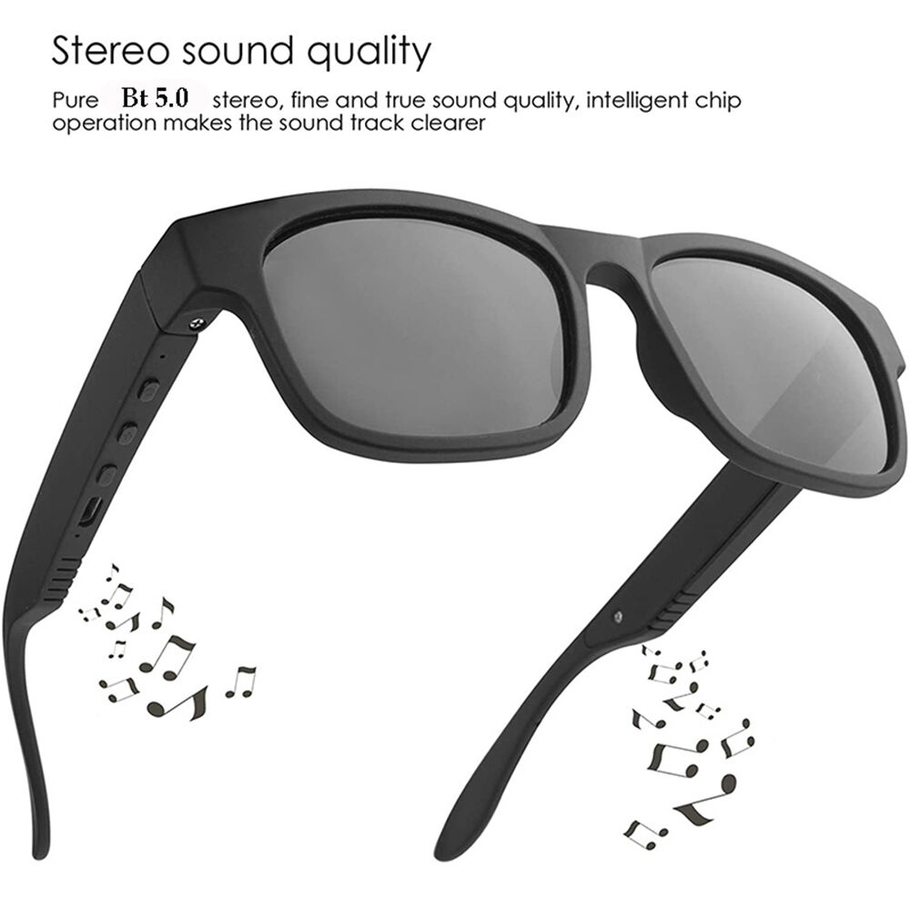 Buy Wholesale China Factory Price As12pro Golden Color Wireless Bluetooth Smart Glasses With