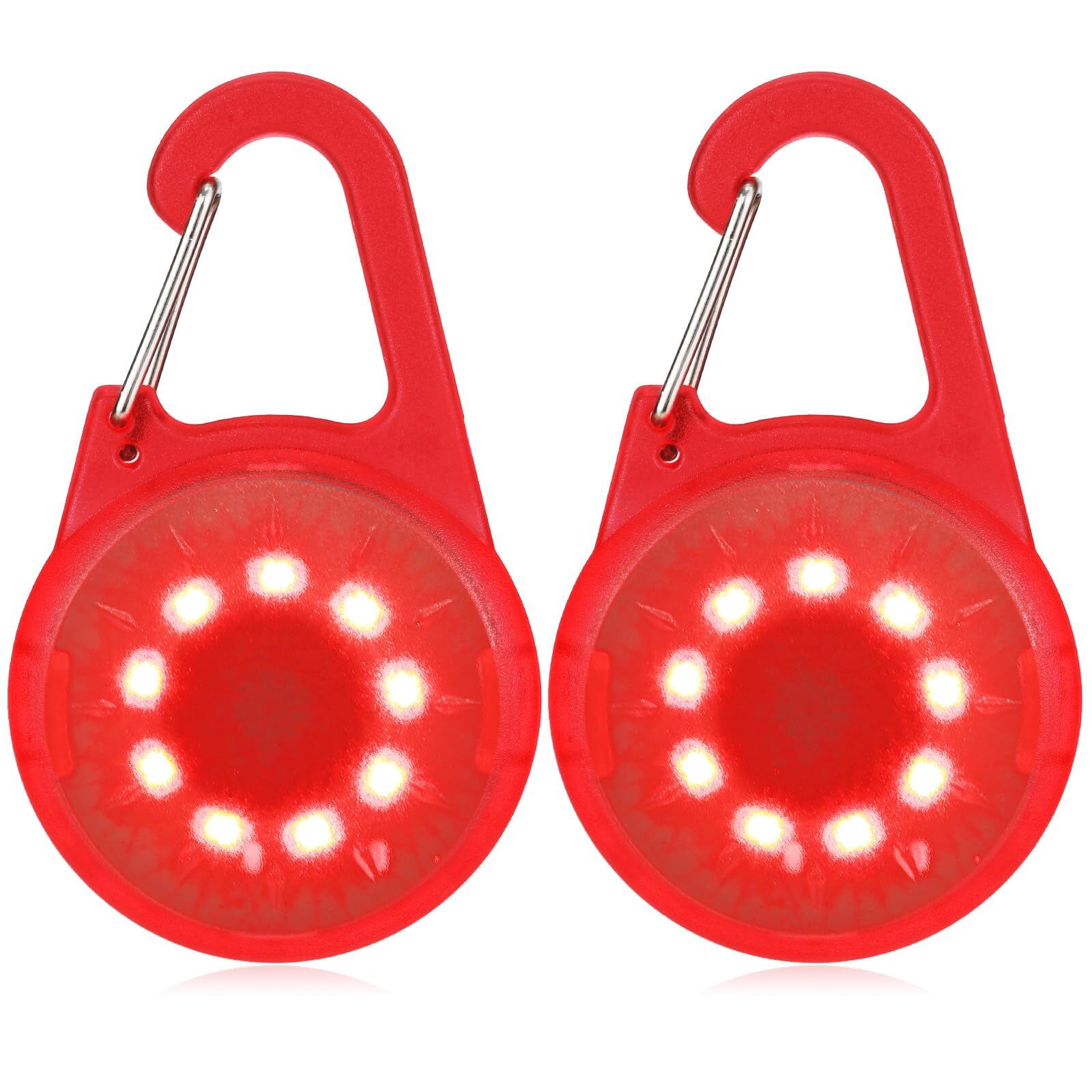 Red Flashing Light School Bag Light Led Safety Light – 2 Children's ...