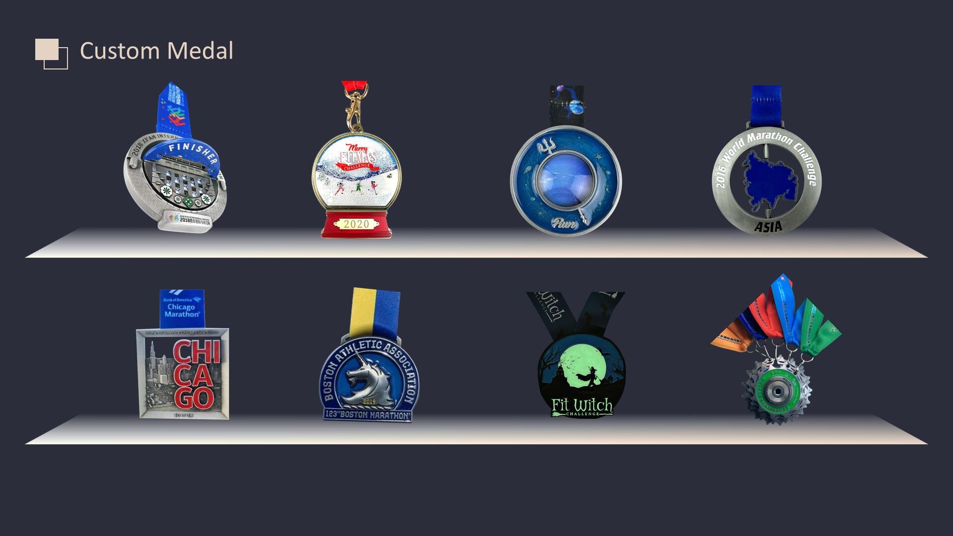 Oem Customize Metal Alloy Medal Race Medals Printed Medal With ...