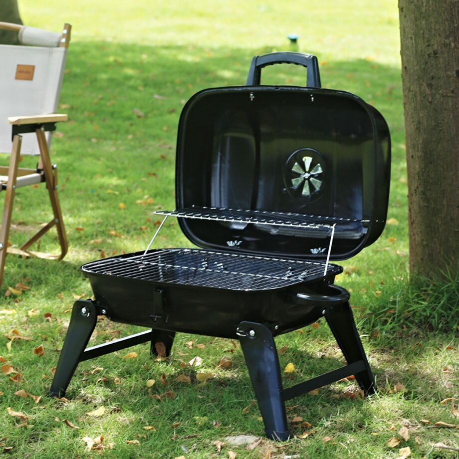 Hot Sale Handheld Portable Collapsible Small Hamburger Grill With Heat ...