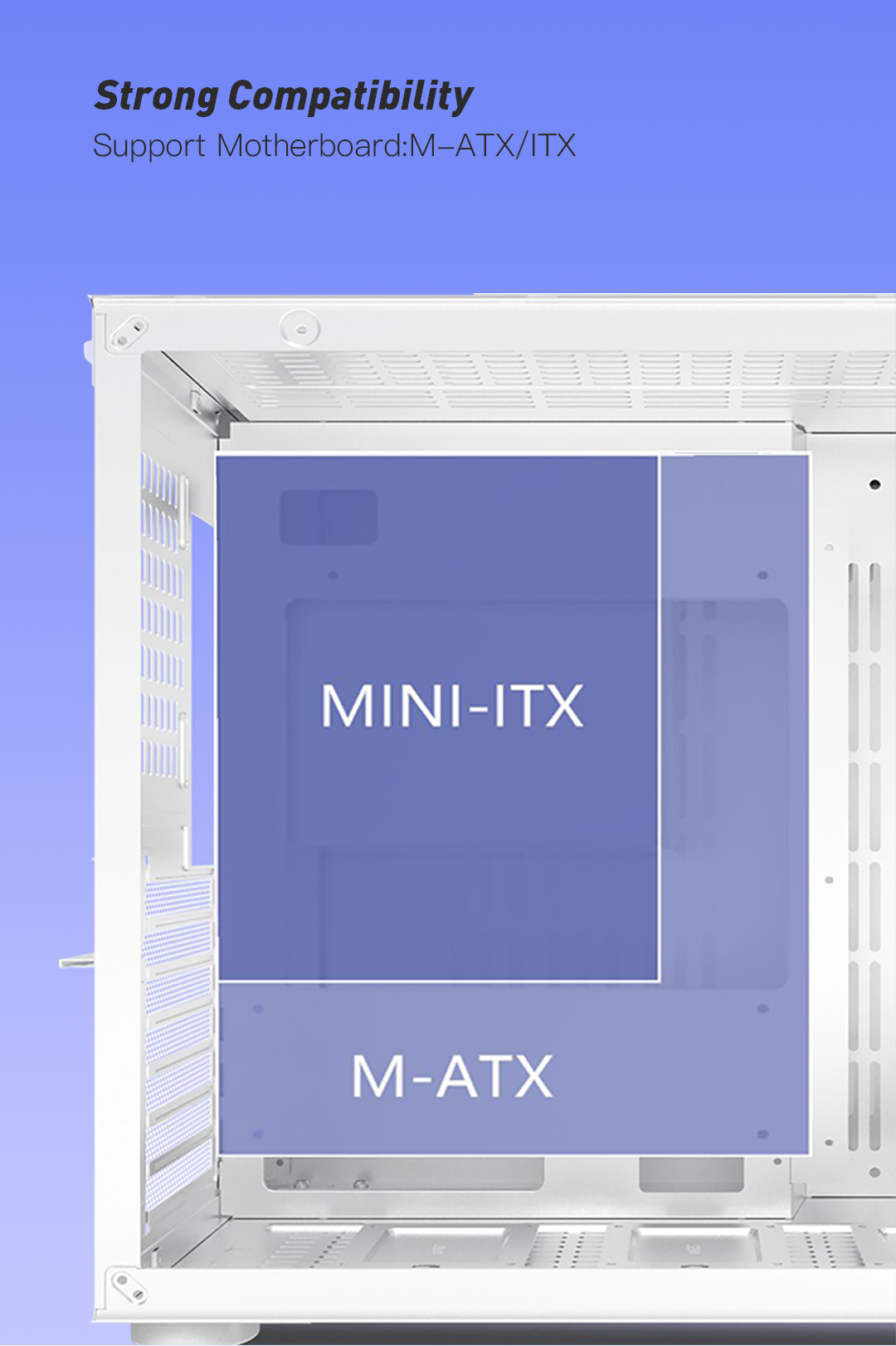 Factory Oem Gaming Pc Case With Infinity Tempered Glass And Usb 3.0 X 1 ...