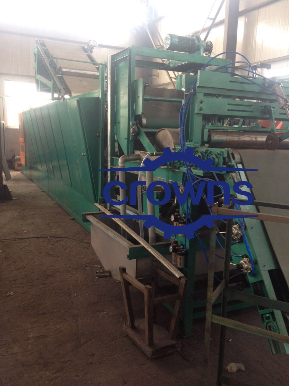 Rubber Batch-off Machine / Rubber Cooler- Lss650 Water Cooling Conveyor ...