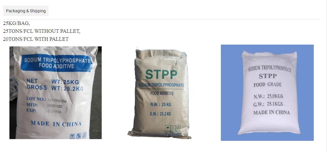 Buy China Wholesale Factory Supply Stpp Sodium Tripolyphosphate 94% ...